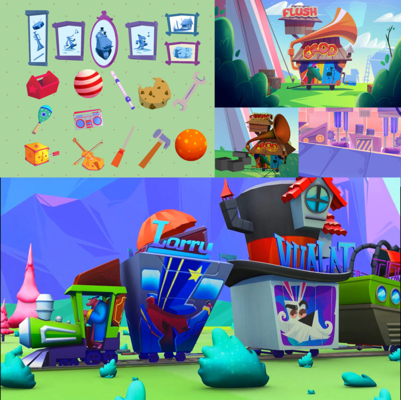 2D and 3D Assets for Video Games and Animation - The Stonebot Studio