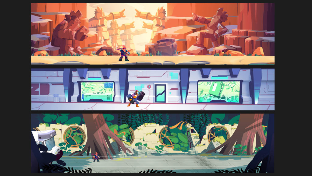 Background Design - The Stonebot Studio